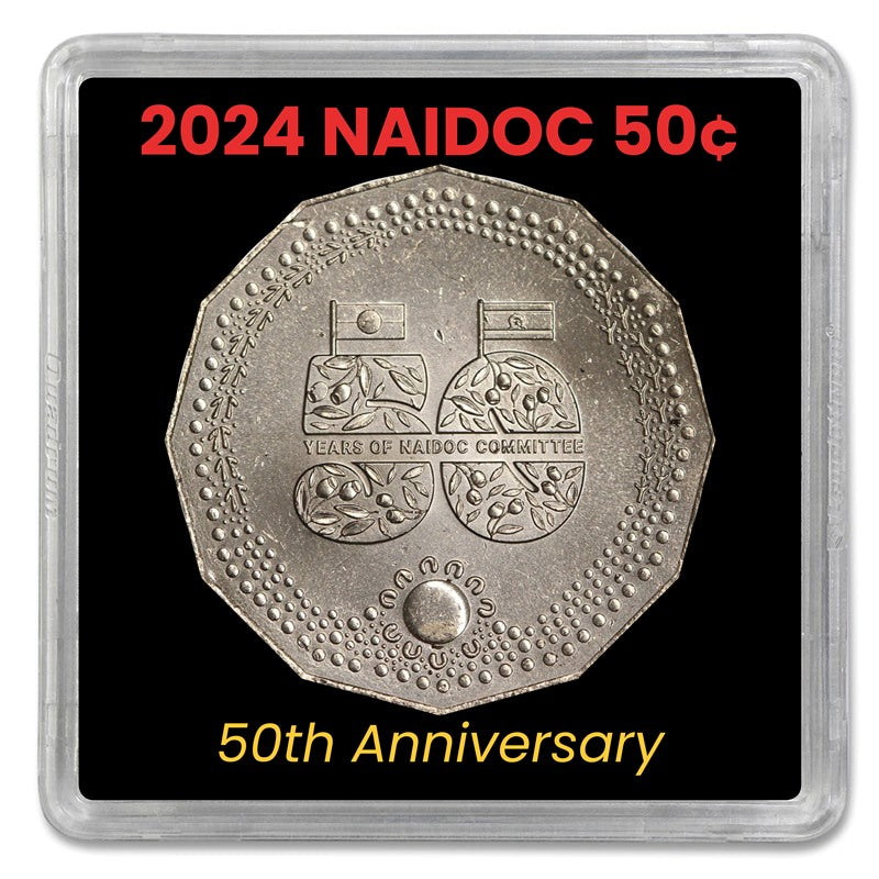 50c 2024 NAIDOC Week UNC – M.R.Roberts - Wynyard Coin Centre