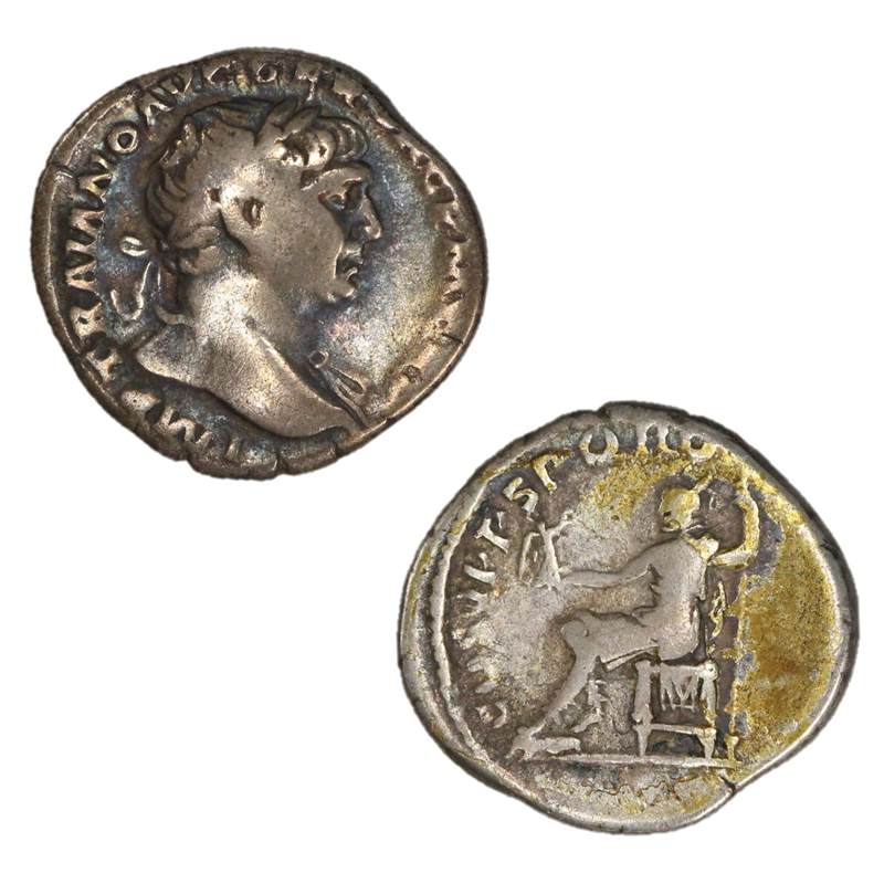 Roman Empire, Trajan 98-117AD Silver Denarius – M.R.Roberts - Wynyard ...