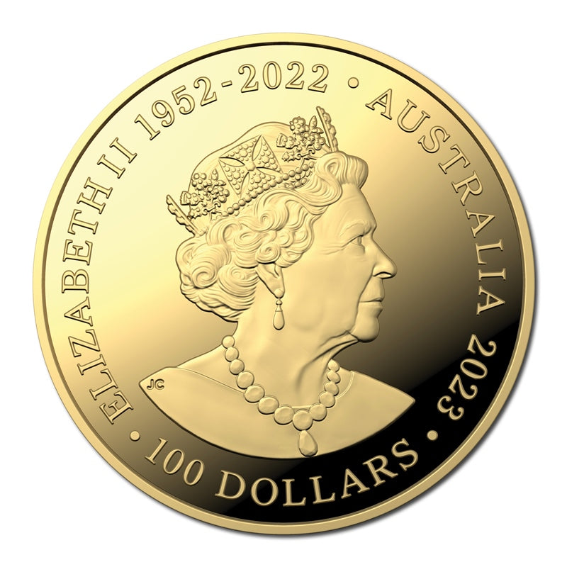 $100 2023 Sydney Opera House 50th Anniversary - Domed Gold Proof – M.R ...