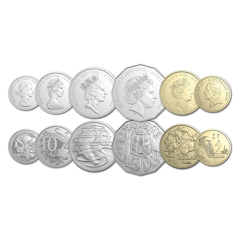 2024 Mint Set - Change of Monarch – M.R.Roberts - Wynyard Coin Centre