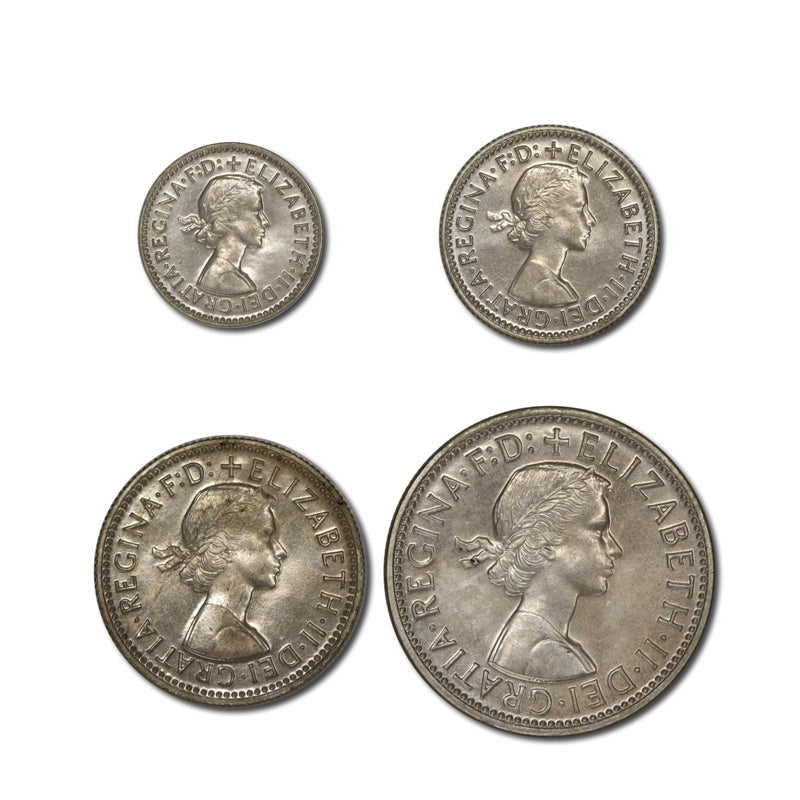 Australia 1956 Melbourne Mint 5 Coin Proof Set - Wynyard Coin Centre ...