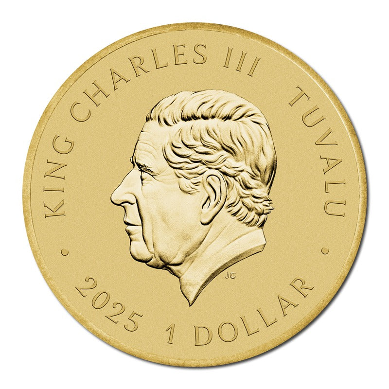 Tuvalu 2025 $1 SpongeBob & Friends UNC – M.R.Roberts - Wynyard Coin Centre