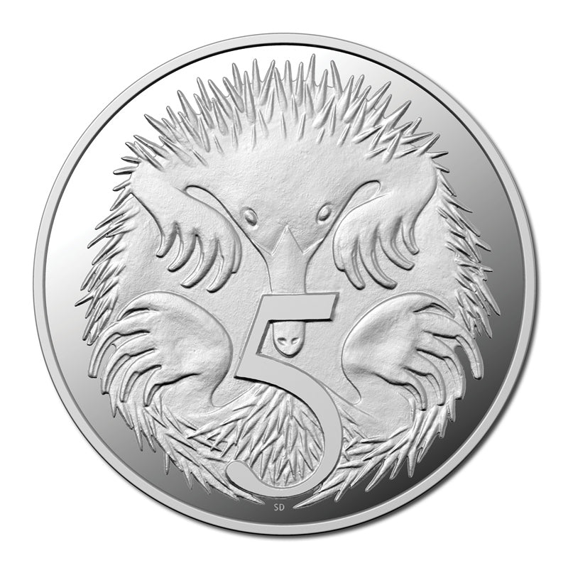 5c 2022 Echidna Proof – M.R.Roberts - Wynyard Coin Centre
