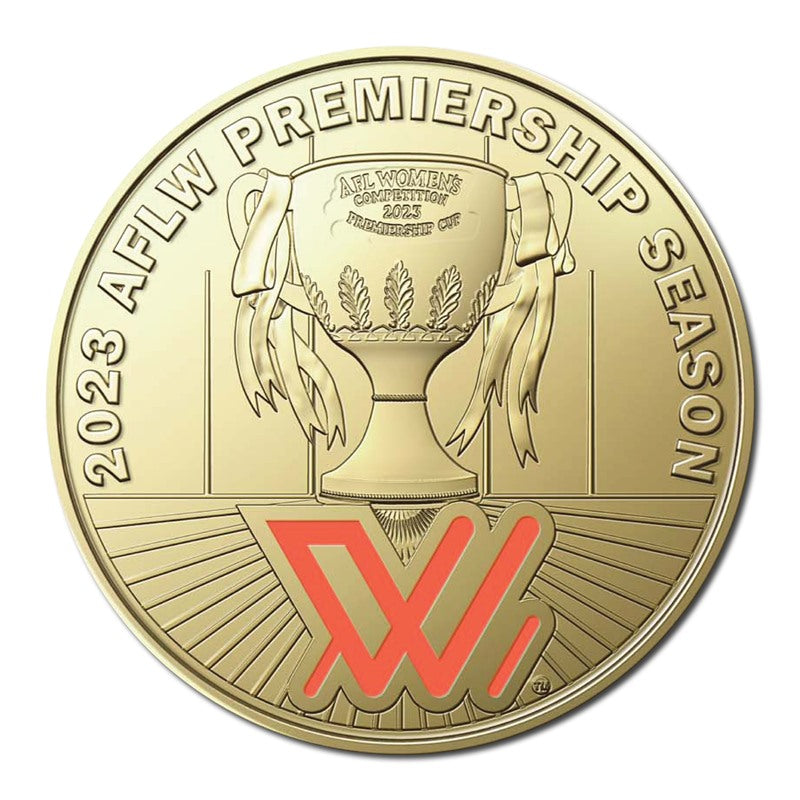 $1 2023 AFL & AFLW Premiership Coloured Coin Pair UNC – M.R.Roberts ...