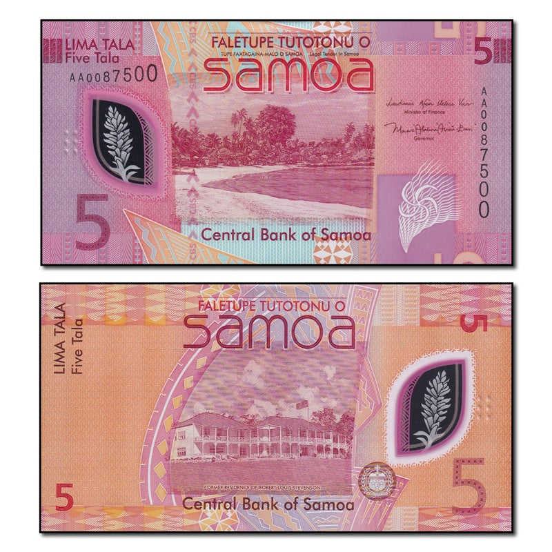 Samoa 2023 5 Tala P.47 CFU – M.R.Roberts - Wynyard Coin Centre