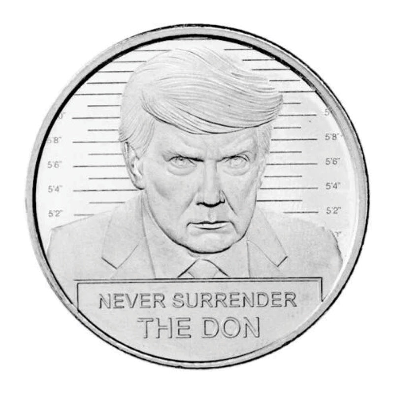 The Don - Donald Trump 1oz Silver Medal – M.R.Roberts - Wynyard Coin Centre