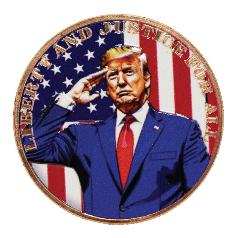 USA Donald Trump - Liberty & Justice 1oz Copper Round – M.R.Roberts ...