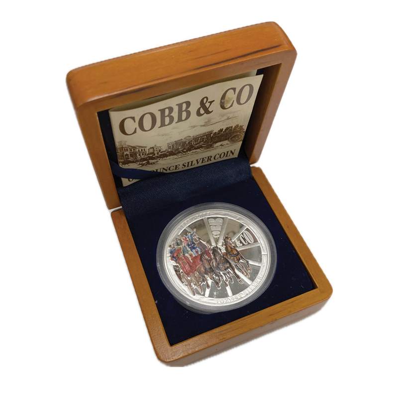 Cook Islands 2004 Cobb & Co Silver Proof – M.R.Roberts - Wynyard Coin ...