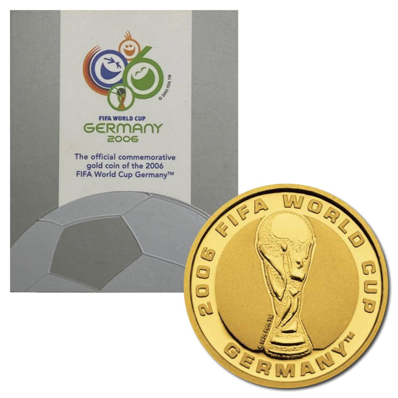 2006 FIFA World Cup 1/25oz Gold Coin – M.R.Roberts - Wynyard Coin Centre