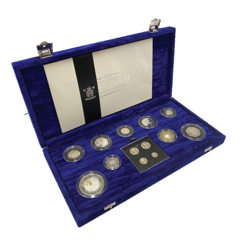 Great Britain 2000 Millennium 13 Coin Silver Collection – M.R.Roberts ...