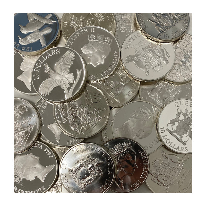 Half Kilo 92.5% Silver $10 Coins - Wynyard Coin Centre – M.R.Roberts ...