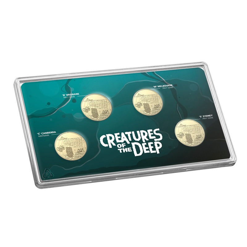 $1 2023 Creatures of the Deep 4 Coin UNC Set – M.R.Roberts - Wynyard ...