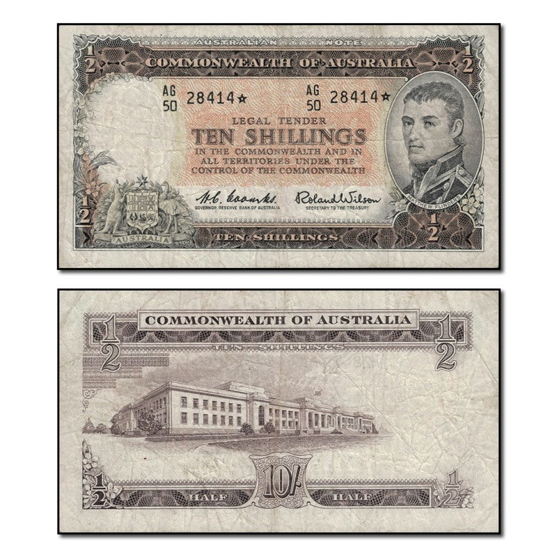 (1961) Coombs/Wilson Ten Shillings R.17s Star Replacement – M.R.Roberts ...
