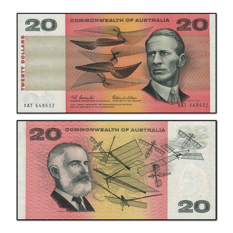 (1966) $20 Coombs/Wilson CFU – M.R.Roberts - Wynyard Coin Centre