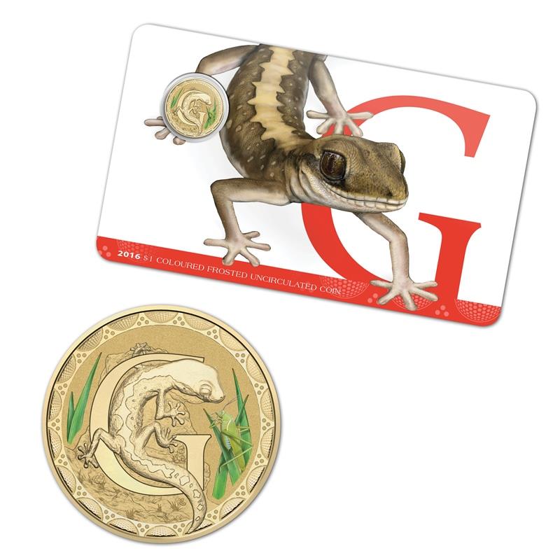 $1 2016 Coloured 'G' Alphabet Al-Bronze Coin – M.R.Roberts - Wynyard ...