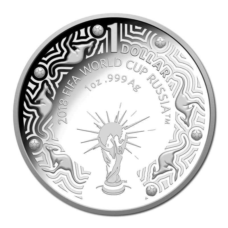 $1 2018 FIFA World Cup 1oz Silver Proof - Wynyard Coin Centre – M.R ...