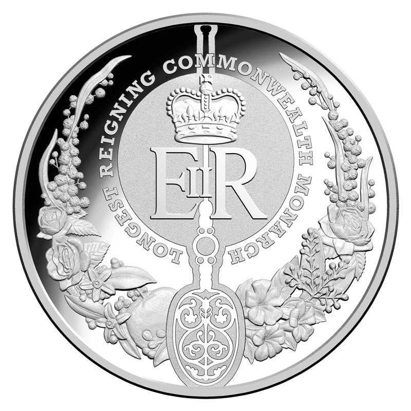 $5 2015 Longest Reigning Monarch Silver Proof - Wynyard Coin Centre – M ...