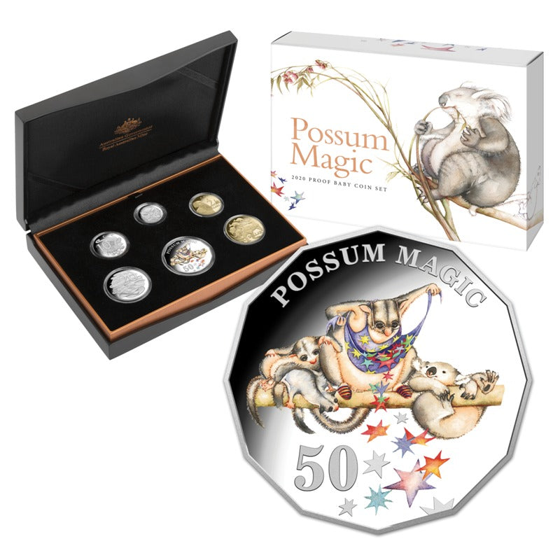 2020 Baby Proof Set - Possum Magic - Wynyard Coin Centre – M.R.Roberts ...