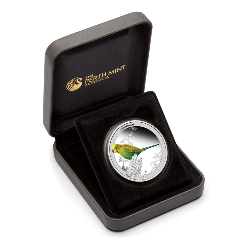 2013 Birds of Australia - Budgerigar 1/2oz Silver Proof - Wynyard Coin ...