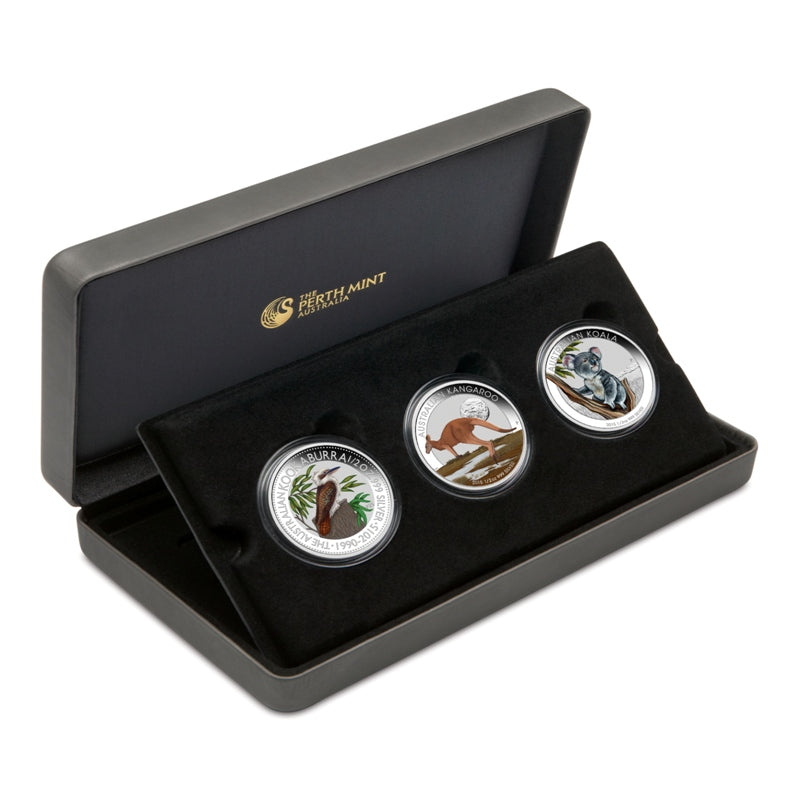 2015 Australian Outback 1/2oz Silver Coloured Coin Collection - Wynyard ...