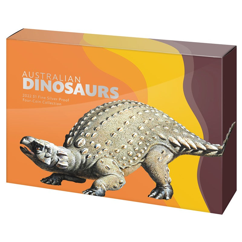 $1 2022 Dinosaurs 4 Coin Silver Proof Set – M.R.Roberts - Wynyard Coin ...