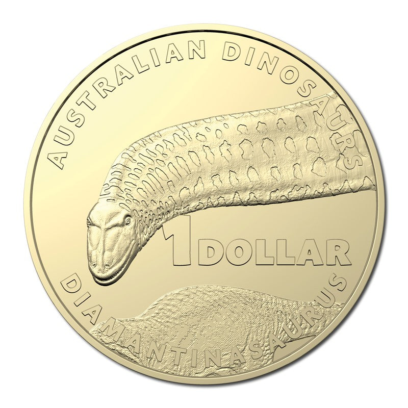 $1 2022 Dinosaurs 4 Coin UNC Set – M.R.Roberts - Wynyard Coin Centre