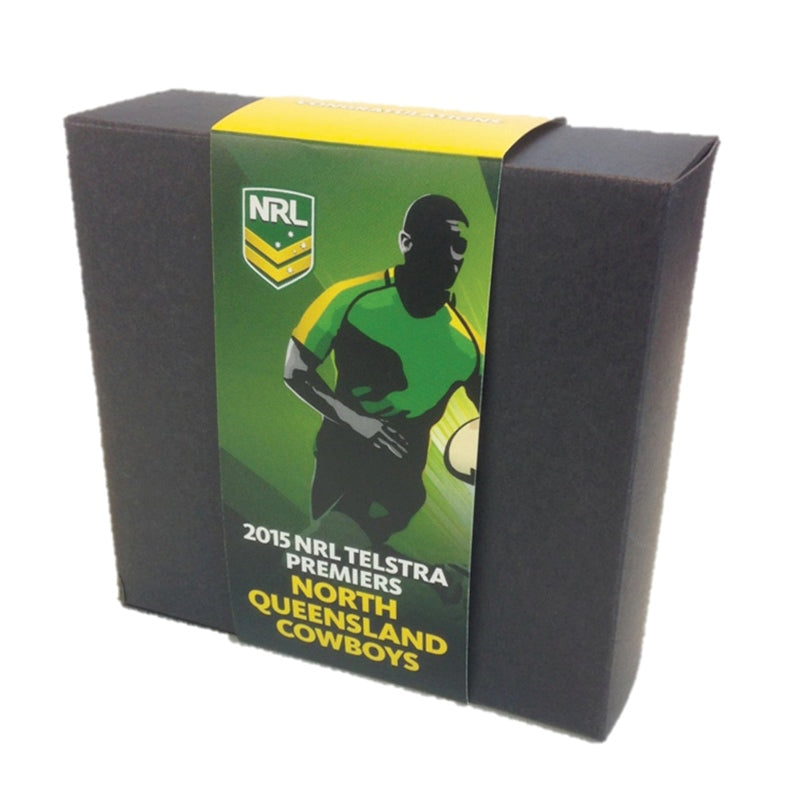 $1 2015 NRL Premiers Cowboys COLOURED UNC - Wynyard Coin Centre – M.R ...