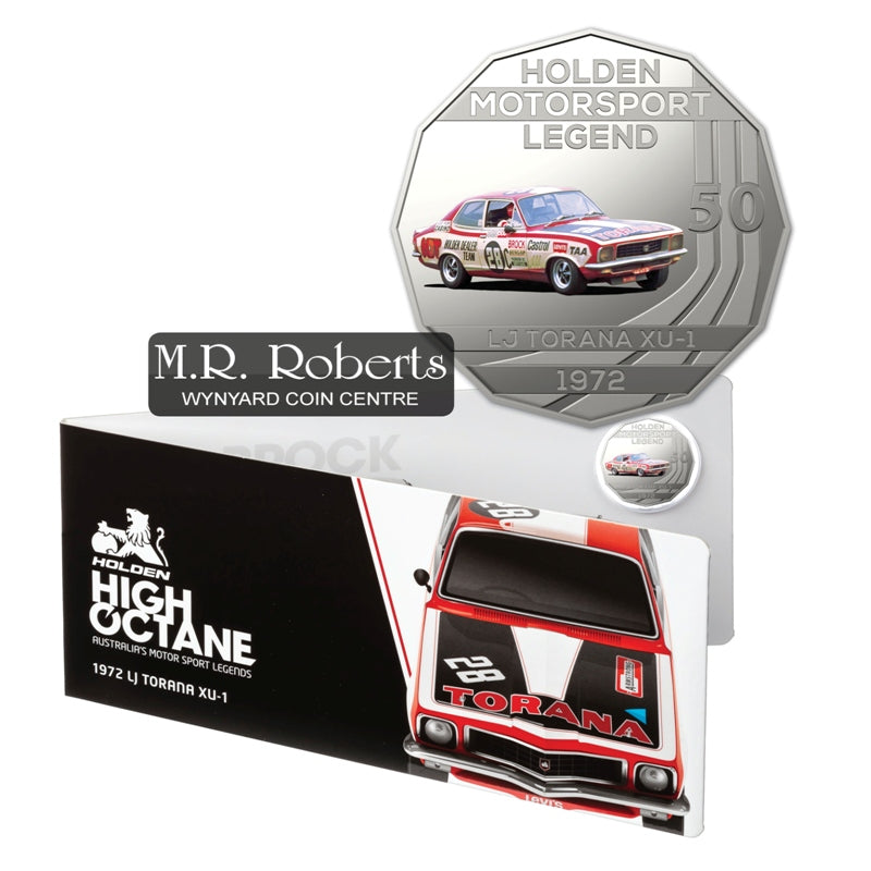 50c 2018 Holden High Octane - LJ Torana XU-1 - Wynyard Coin Centre – M ...